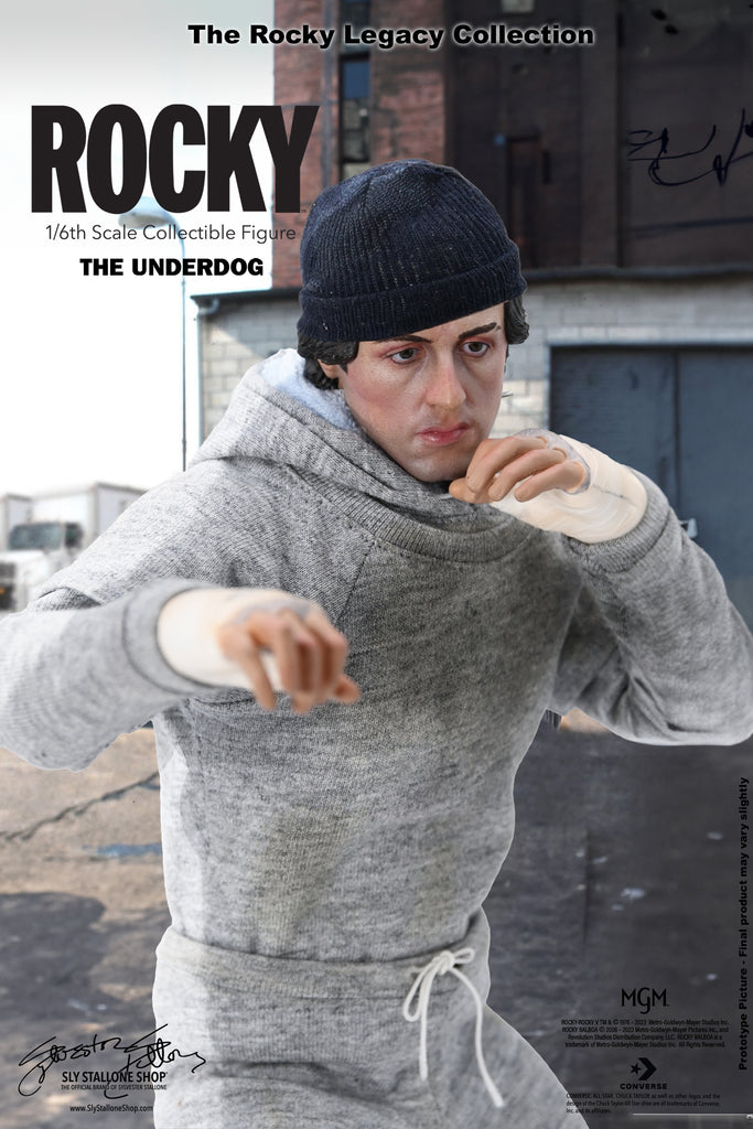 ROCKY "The Underdog" Deluxe Edition Sixth Scale Action Figure PRE ORDE ...