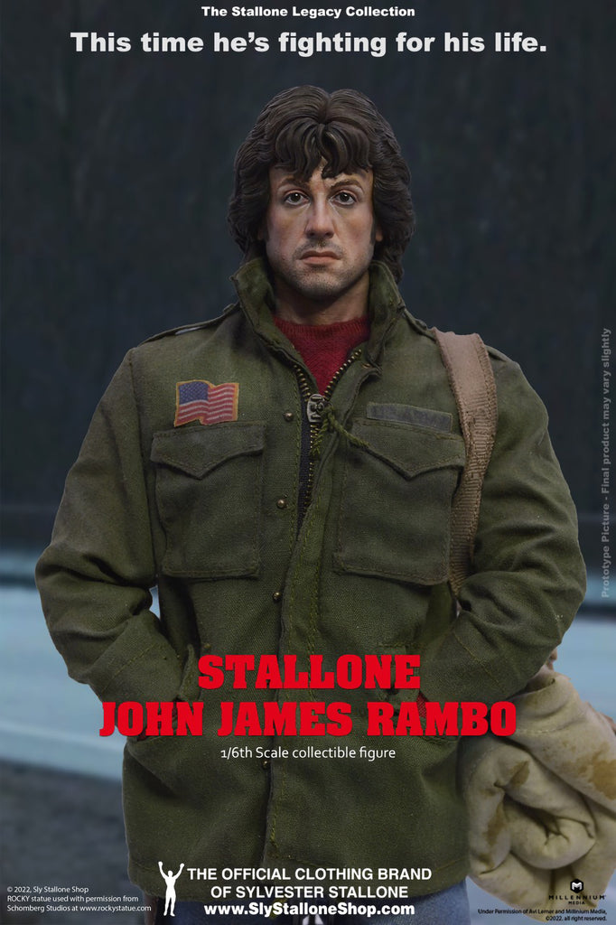 John James Rambo Sixth Scale Figure; FIRST BLOOD Series - PRE ORDER ...