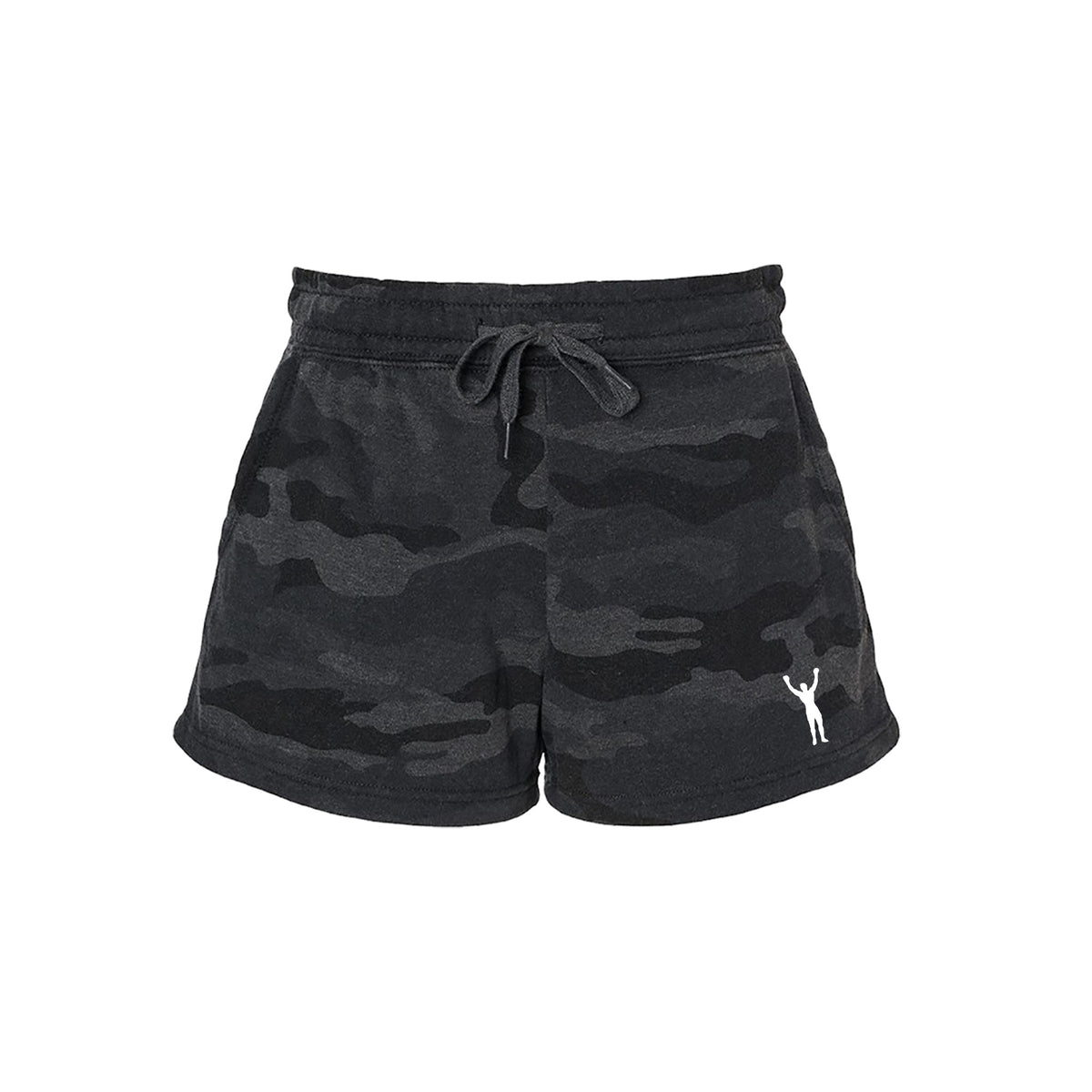 Rocky Statue Black Camo Womens Shorts – Sly Stallone Shop
