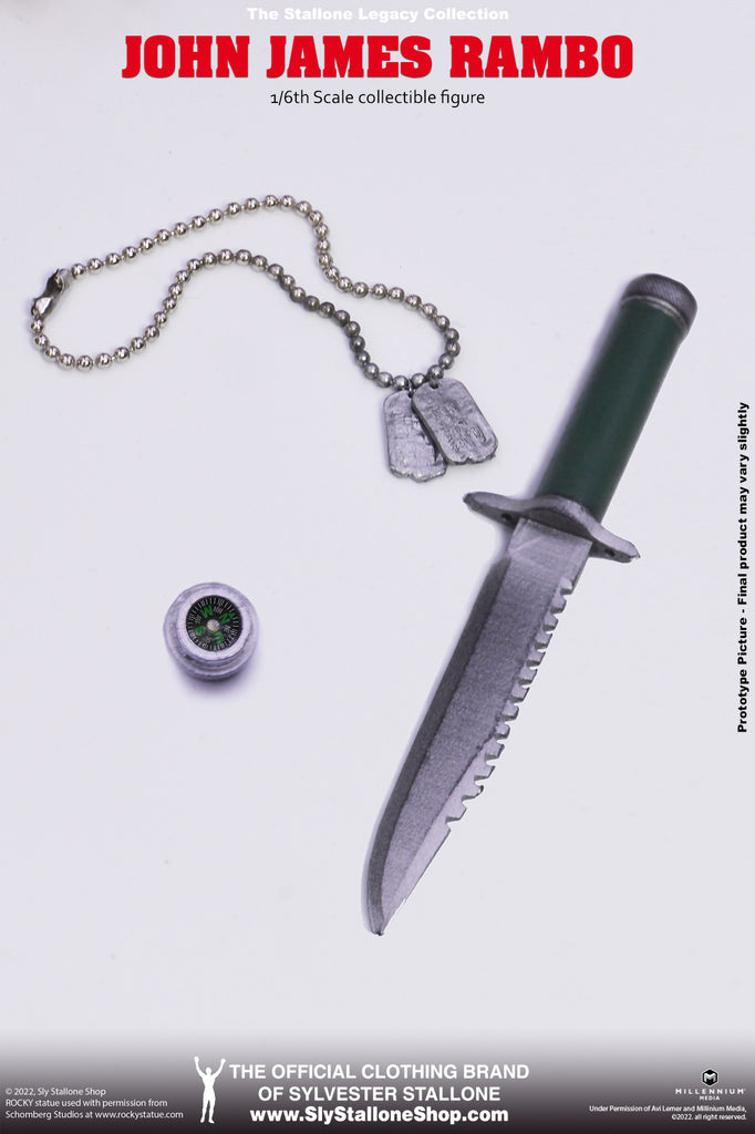 John James Rambo Sixth Scale Figure; FIRST BLOOD Series - PRE ORDER ...