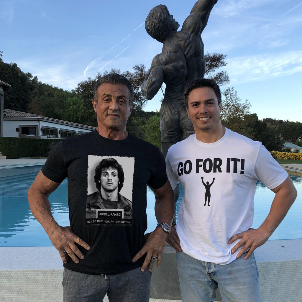 John Rambo Mugshot Tee – Sly Stallone Shop