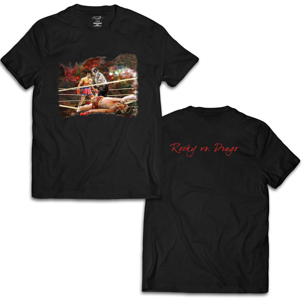 Through The Ropes Tee – Sly Stallone Shop