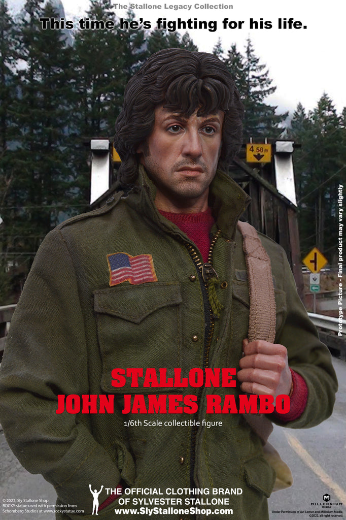 John James Rambo Sixth Scale Figure; FIRST BLOOD Series - PRE ORDER ...