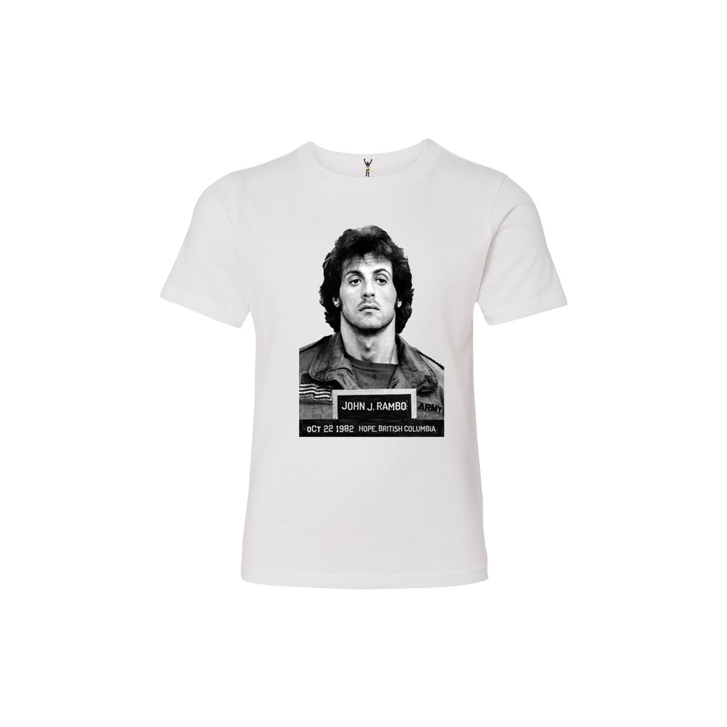 Kids John Rambo Mugshot – Sly Stallone Shop