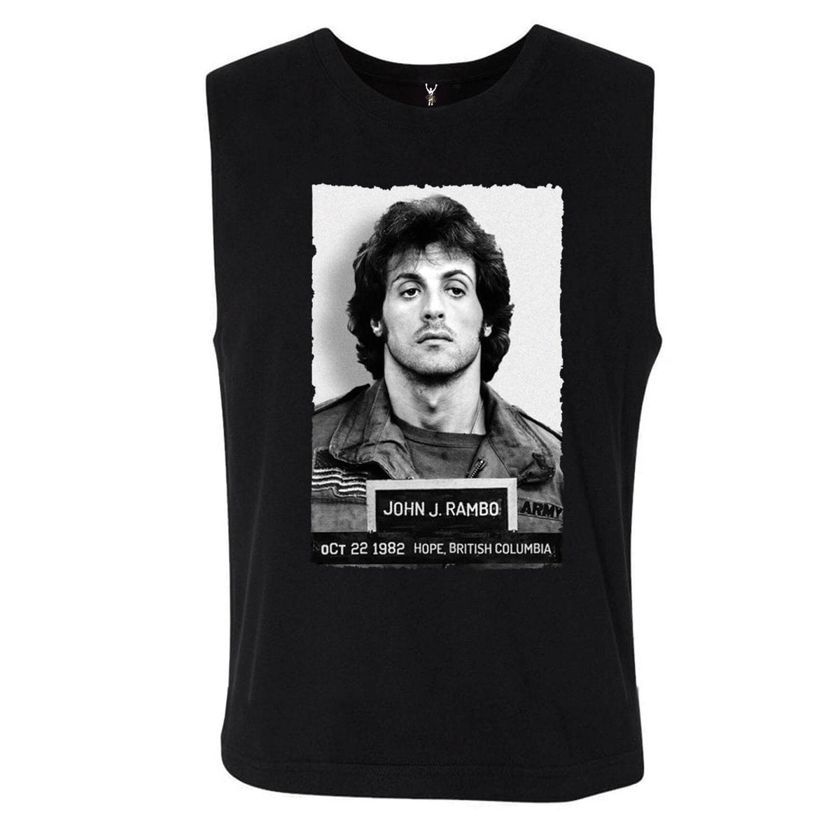 John Rambo Mugshot Sleeveless Tee – Sly Stallone Shop